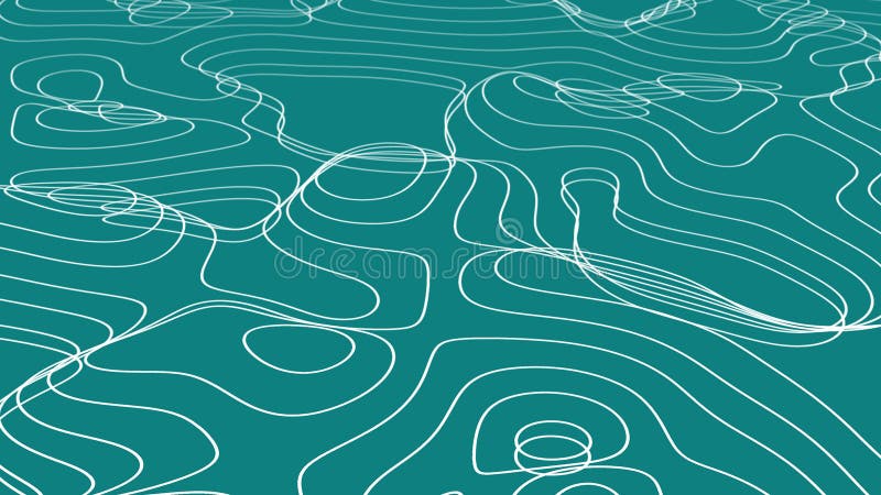 3D Topographic Map Background Concept Abstract Background. Space ...