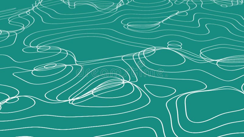 3D Topographic Map Background Concept Abstract Background. Space ...