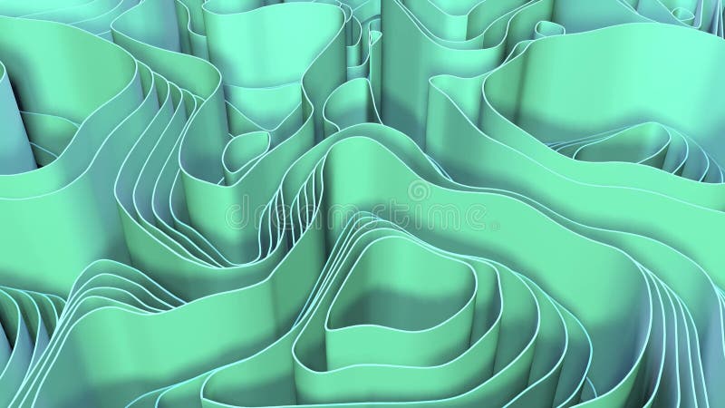 3D Topographical Animated Background. Stock Footage - Video of pink ...