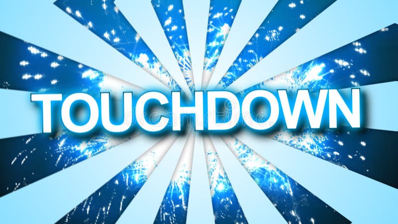 3d Touchdown animation stock footage. Video of animation - 39918234