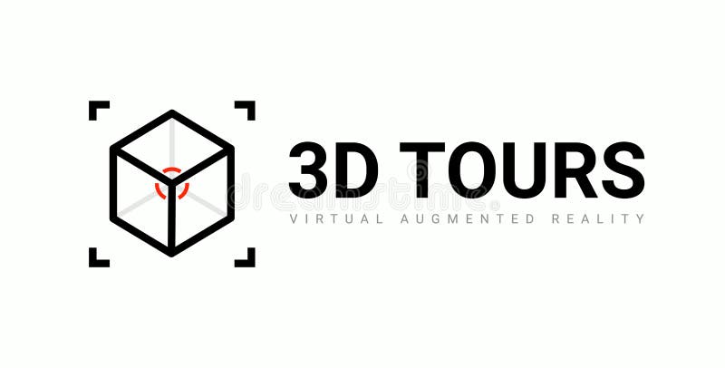 3d Tour Virtual Icon Ar Camera Platform Vector Game. 360 Vr 3d Tour ...