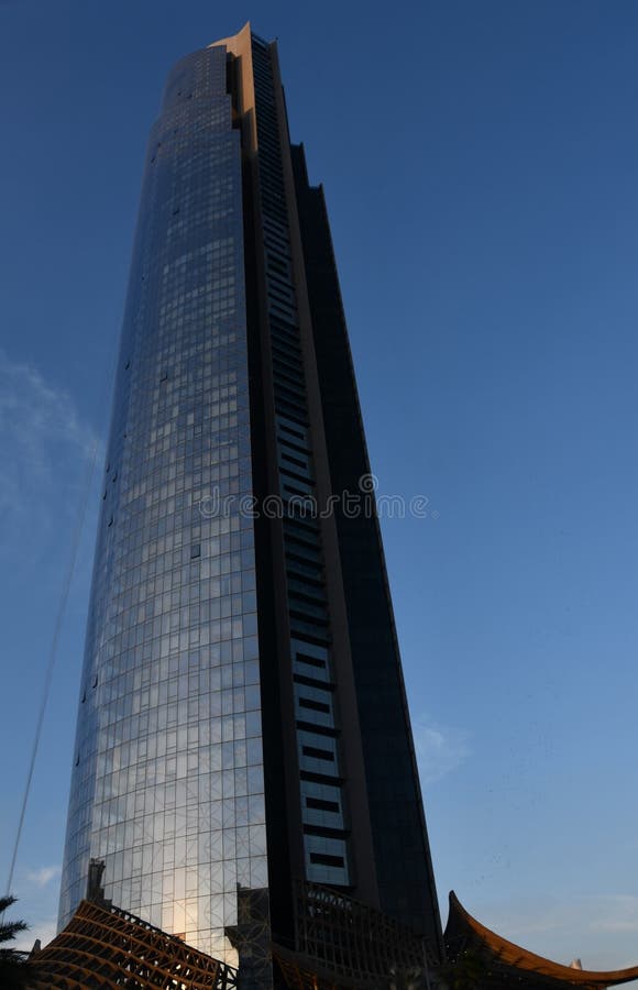 D1 Tower at Jaddaf Waterfront in Dubai, UAE Stock Image - Image of ...