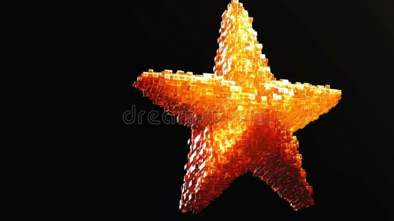 3D toy Star stock illustration. Illustration of geometry - 358833792