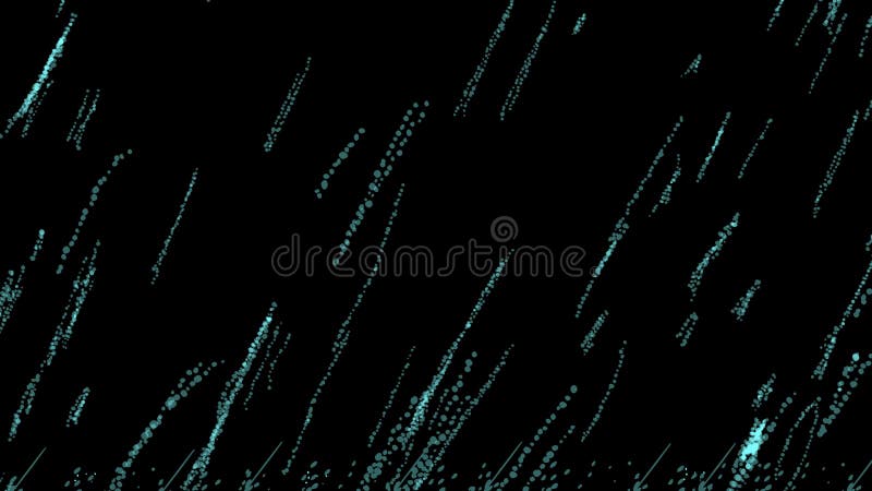 2D Animated Stylized Raining Effects Stock Video - Video of effect ...
