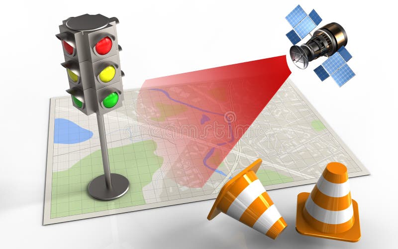 3d traffic light stock illustration. Illustration of graphic - 116891131