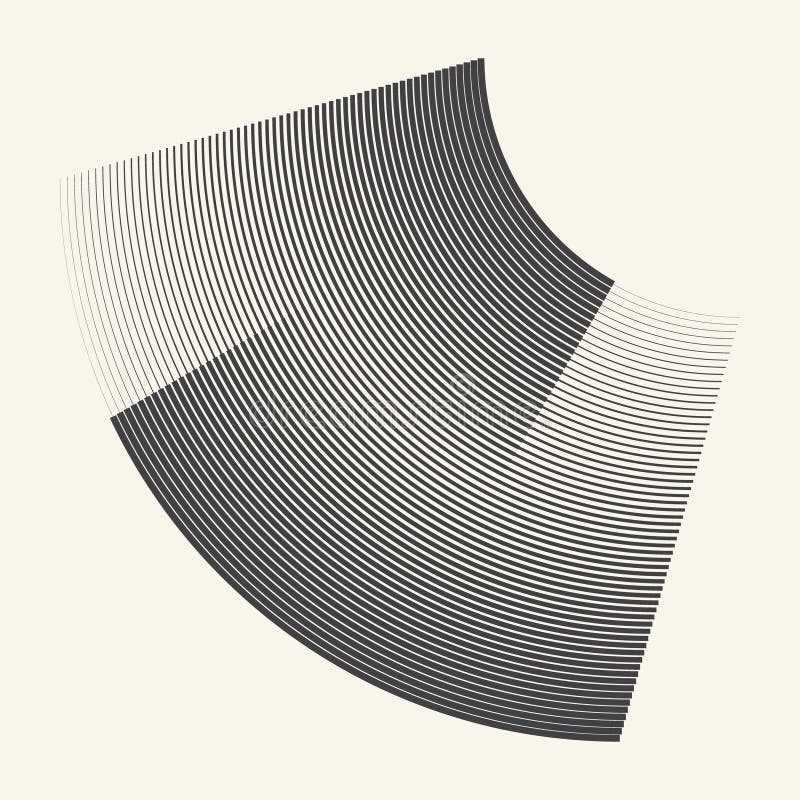 3D Transition Concept with Line Art. Abstract Geometric Background with ...