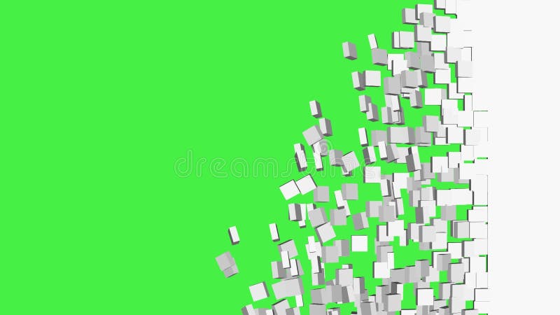 3d Transition Effect Green Screen Stock Footage Video Of Group