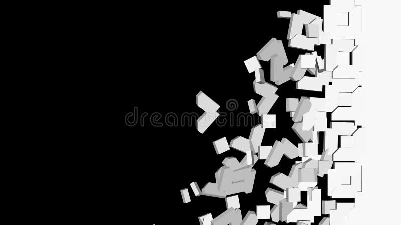 3d Transition Effect Transparent MOV Stock Video - Video of abstract ...