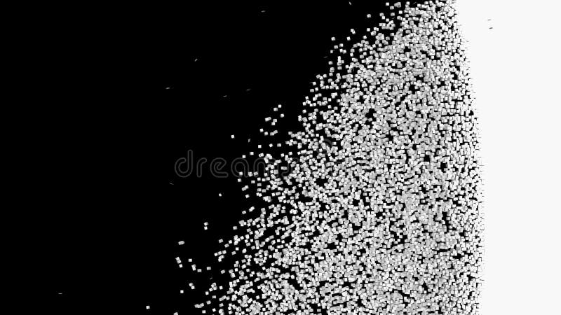 3d Transition Effect Transparent MOV Stock Video - Video of isolated ...