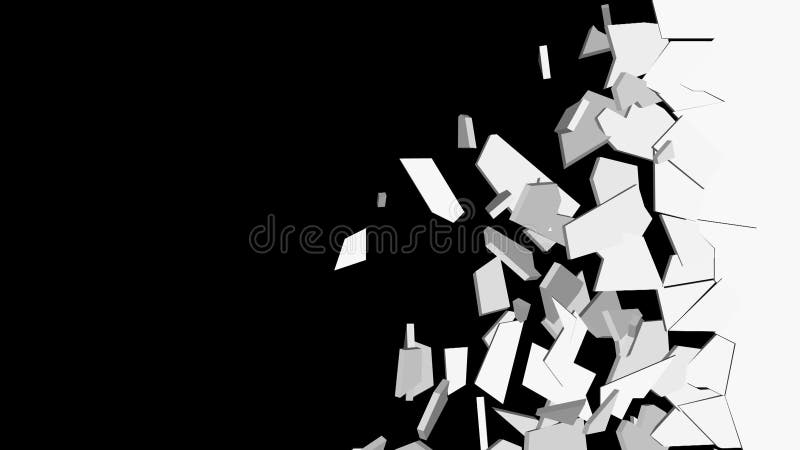 3d Transition Effect Transparent MOV Stock Footage - Video of closeup ...