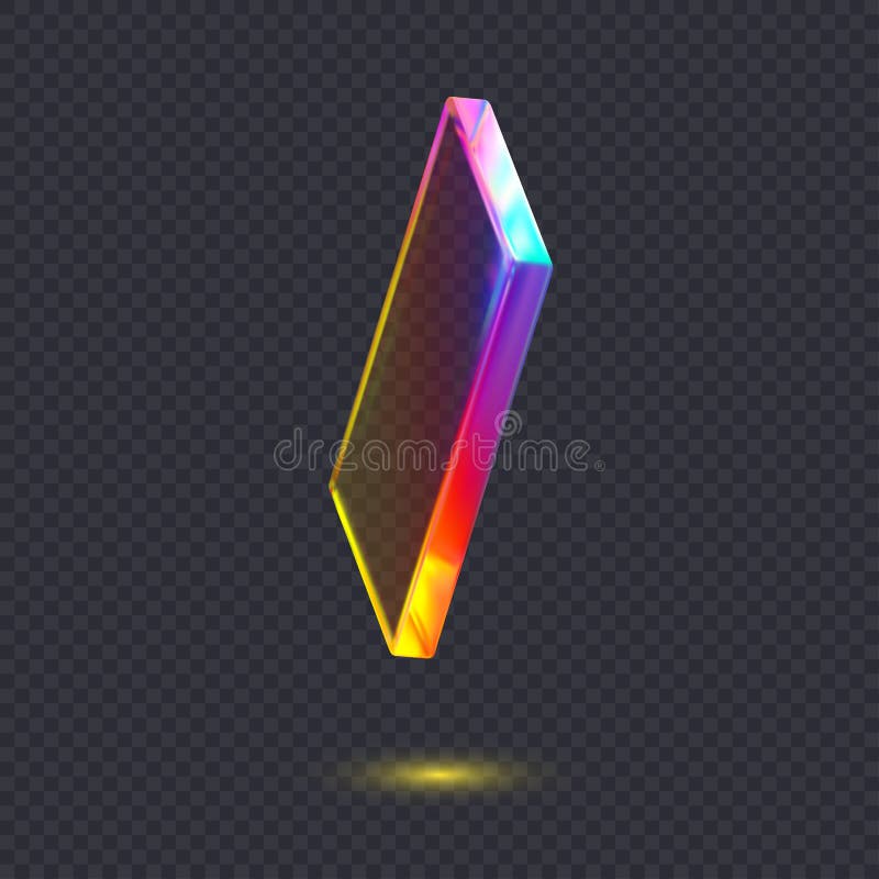 3d Transparent Glossy Abstract Cube or Shape with Dispersion Effect ...