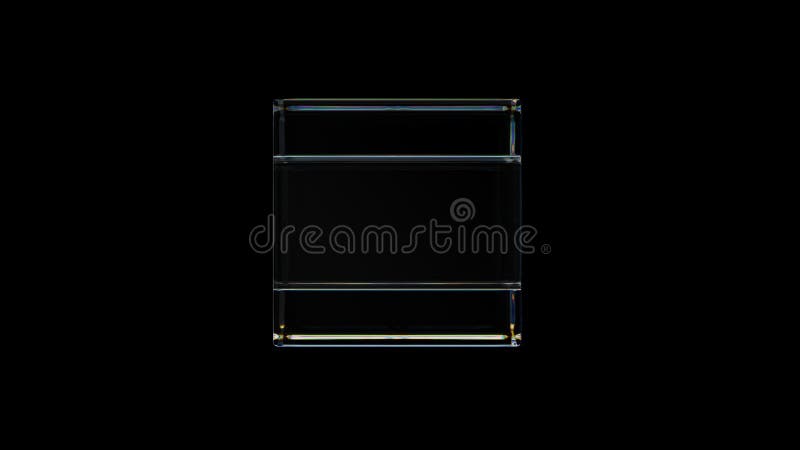 3d Transparent Rotating Glossy Meta Cube with Dispersion Effect ...