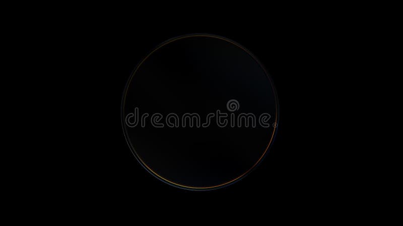 3d Transparent Rotating Glossy Cylinder with Dispersion Effect. Rainbow ...