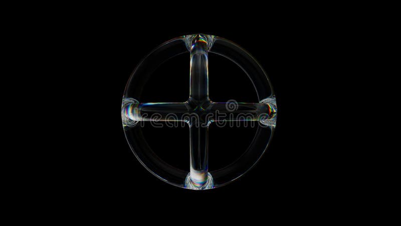 3d Transparent Rotating Glossy Wired Sphere with Dispersion Effect ...