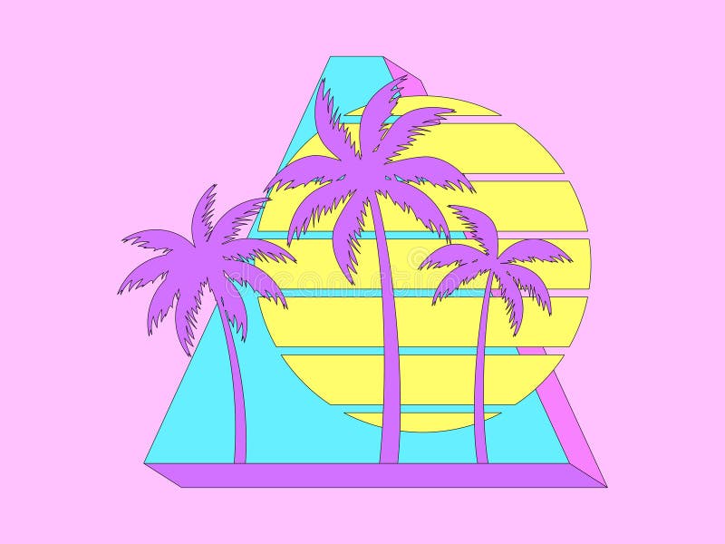 Retro 80s Triangle Stock Illustrations – 19,151 Retro 80s Triangle ...