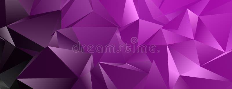 3d Triangles, Abstract Background. Design Wallpaper Stock Illustration ...