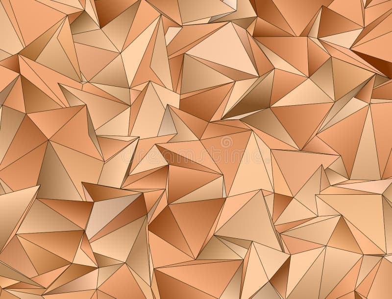 Polygonal Geometrical Texture, 3D Stock Photo - Image of colorful, full ...
