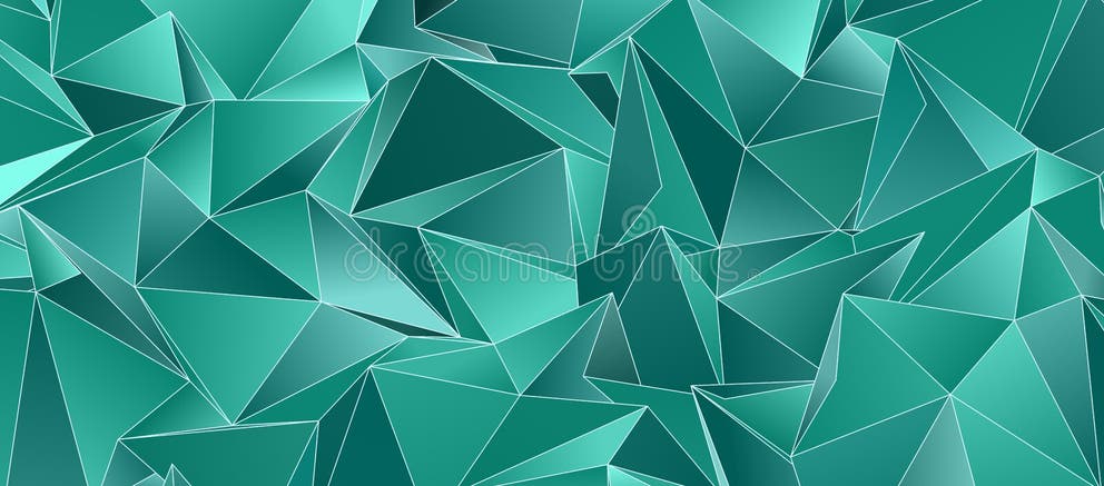 Polygonal Geometrical Texture, 3D Stock Illustration - Illustration of ...