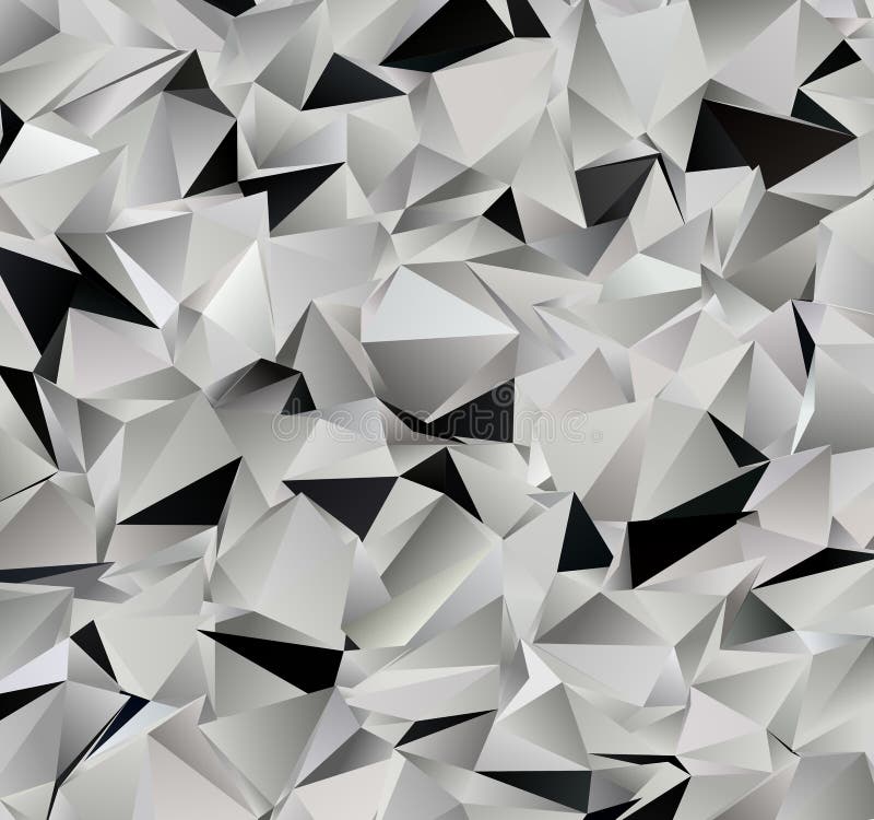 Polygonal Geometrical Texture, 3D Stock Illustration - Illustration of ...