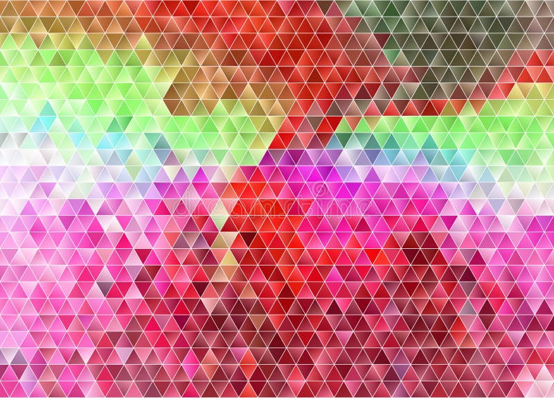 3d Triangles, Abstract Background. Design Wallpaper Stock Illustration ...
