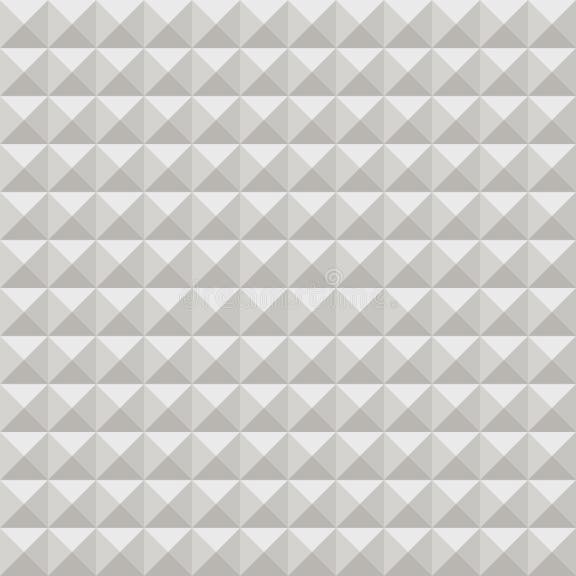3d Triangular Pyramids, Diamonds Seamless Pattern, Abstract Grey ...
