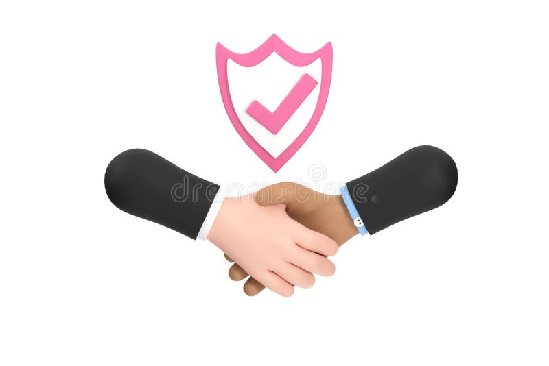 Trust Icon. Handshake Icon. Partnership and Agreement Symbol Stock ...