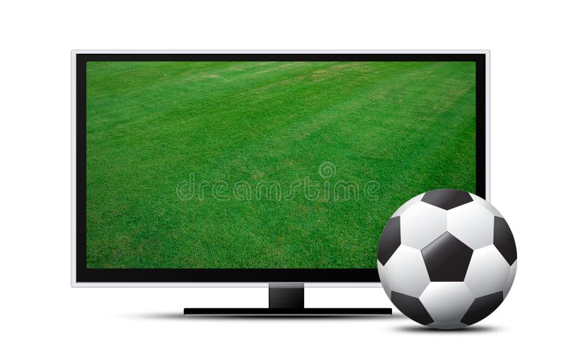 Soccer Field Television Screen Stock Illustrations – 437 Soccer Field ...