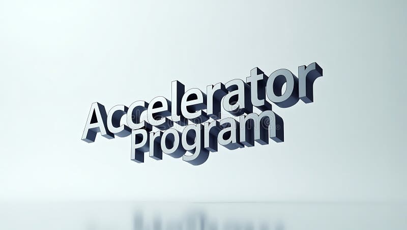 3D Typography Representing an Accelerator Program on a Neutral ...