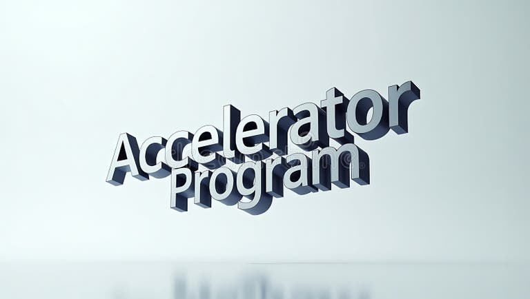 3D Typography Representing an Accelerator Program on a Neutral ...