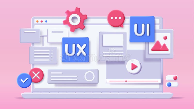 3d Elements Ux Stock Illustrations – 811 3d Elements Ux Stock Illustrations, Vectors & Clipart ...