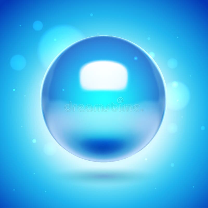 Pearls in Sea Shells on Blue Background Stock Photo - Image of mollusk ...