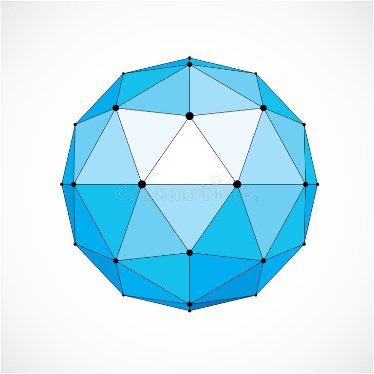 Triangular Facets Stock Illustrations – 5,343 Triangular Facets Stock ...