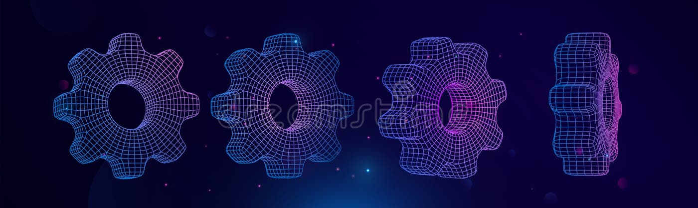 Wireframe Mesh Stock Illustrations – 196,097 Wireframe Mesh Stock ...