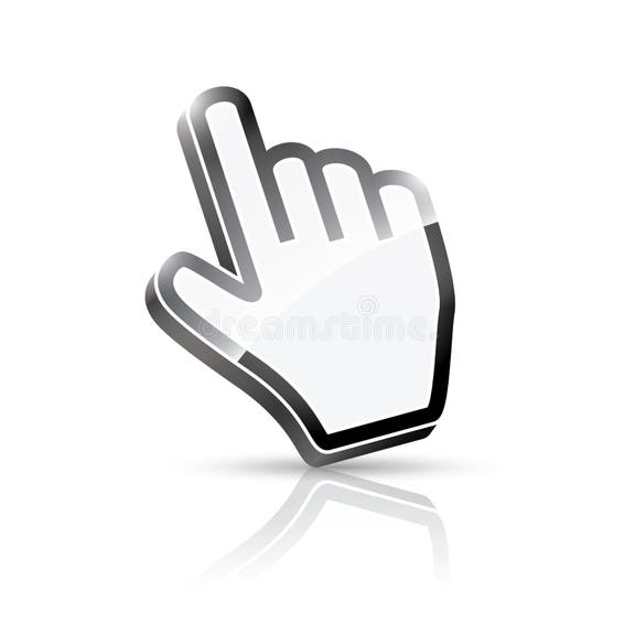 Computer Hand Cursors 3d Stock Illustrations – 73 Computer Hand Cursors ...