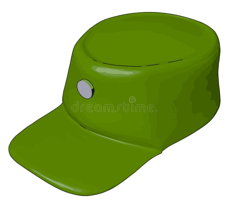 Army Cap Side Stock Illustrations – 74 Army Cap Side Stock ...