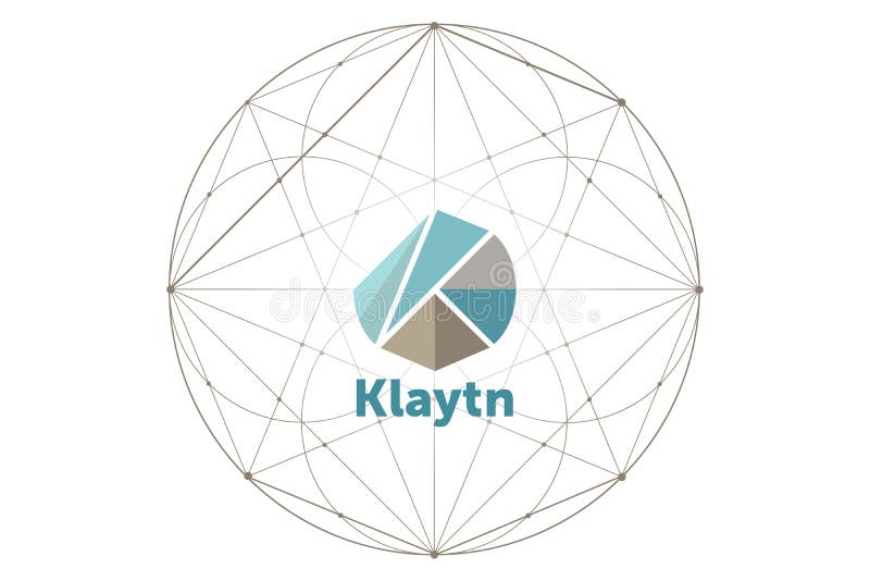 Klaytn Vector Logo Text Icon Author S Development Stock Vector ...
