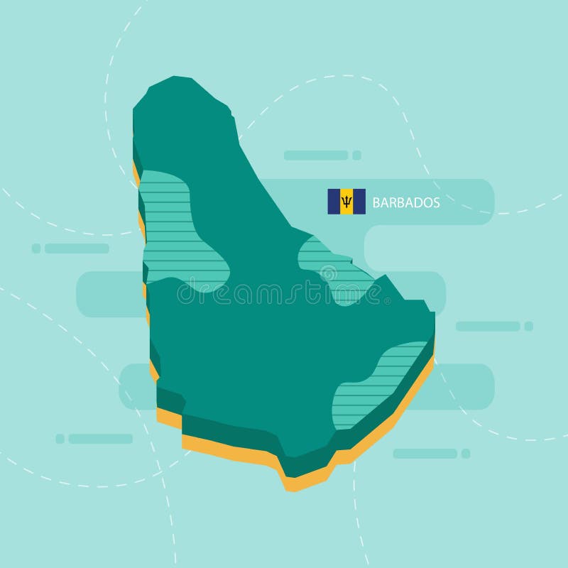 Barbados Vector Map Country Stock Illustrations – 976 Barbados Vector ...