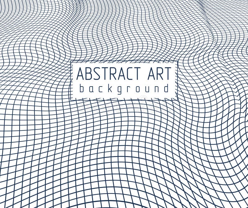 3d Vector Mesh Abstract Background, Artistic Trendy Modern Illustration ...