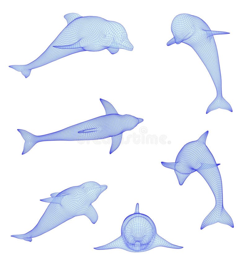 3d Vector Set. Ocean Protection Stock Vector - Illustration of ocean ...