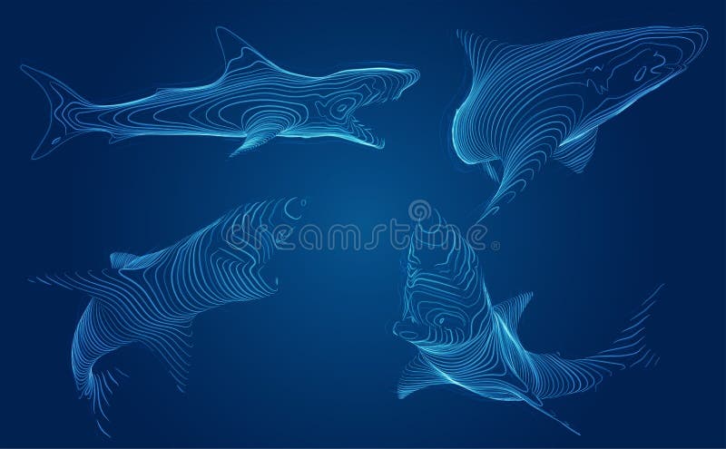 3d Vector Set. Ocean Protection Stock Vector - Illustration of ...