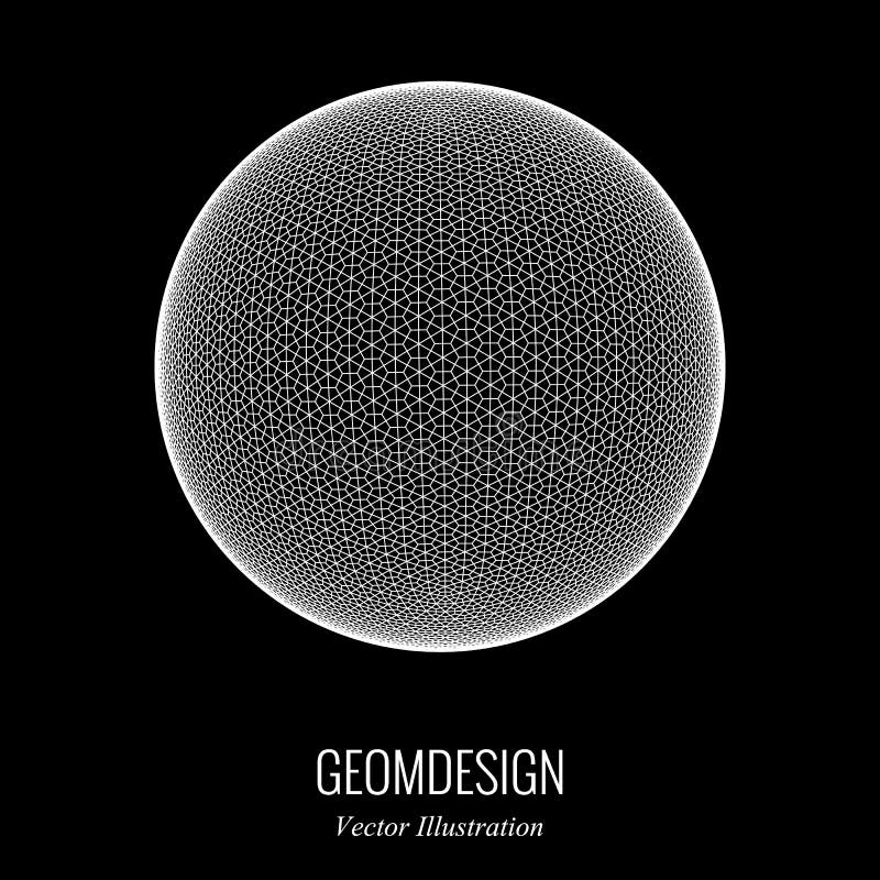 3d vector sphere stock vector. Illustration of circle - 88071023