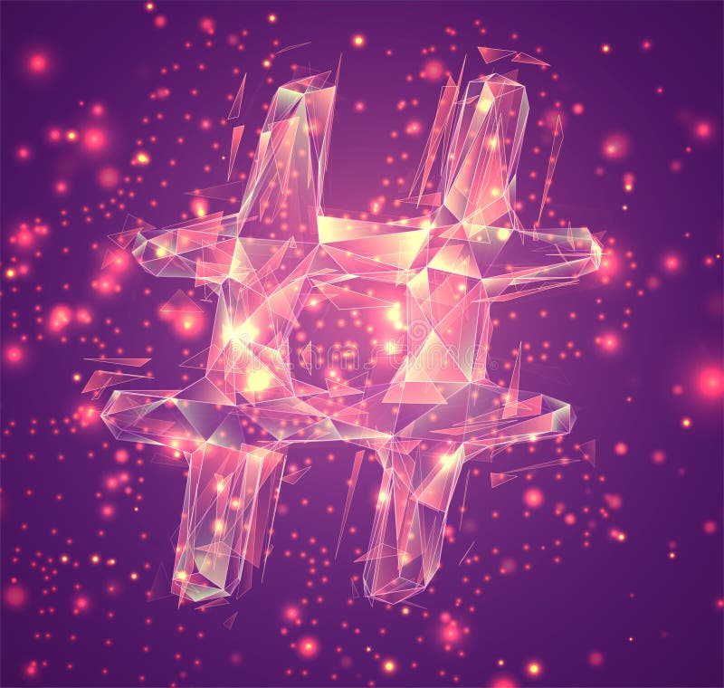 Pink Hash Symbol Stock Illustrations – 132 Pink Hash Symbol Stock ...