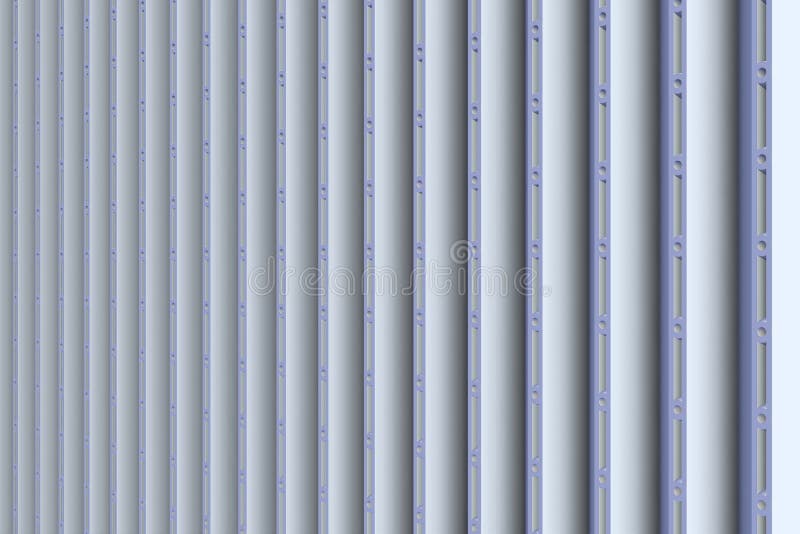 3d Vertical Architectural Shapes with Shadows Stock Illustration ...