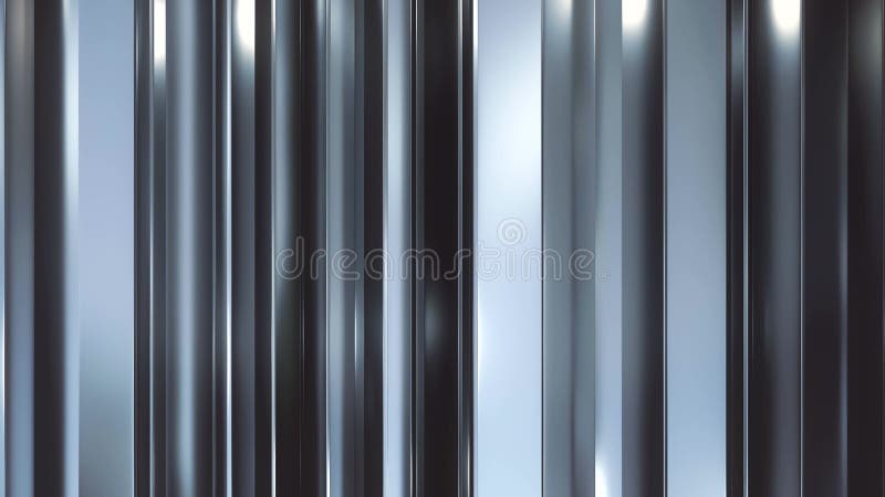 3d Vertical Reflective Metal Blade Lines, 4k Abstract Corporate ...