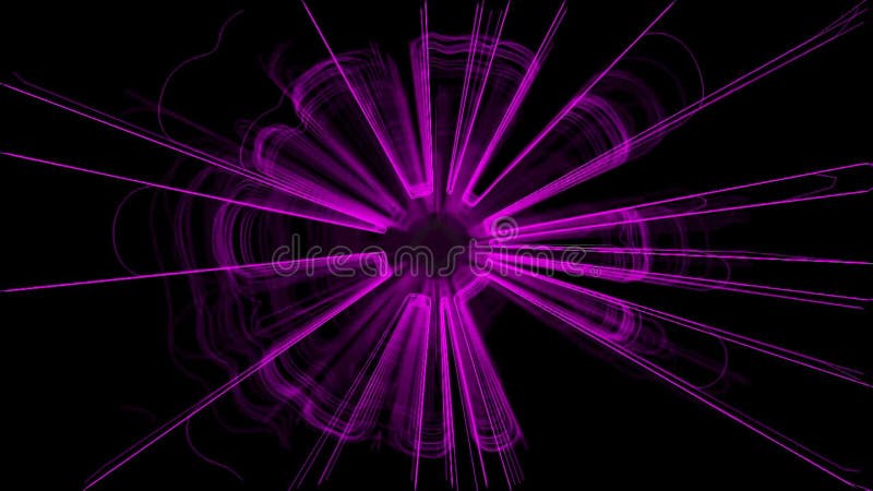 Rotating Neon Pink Laser Animation Stock Video - Video of unusual ...