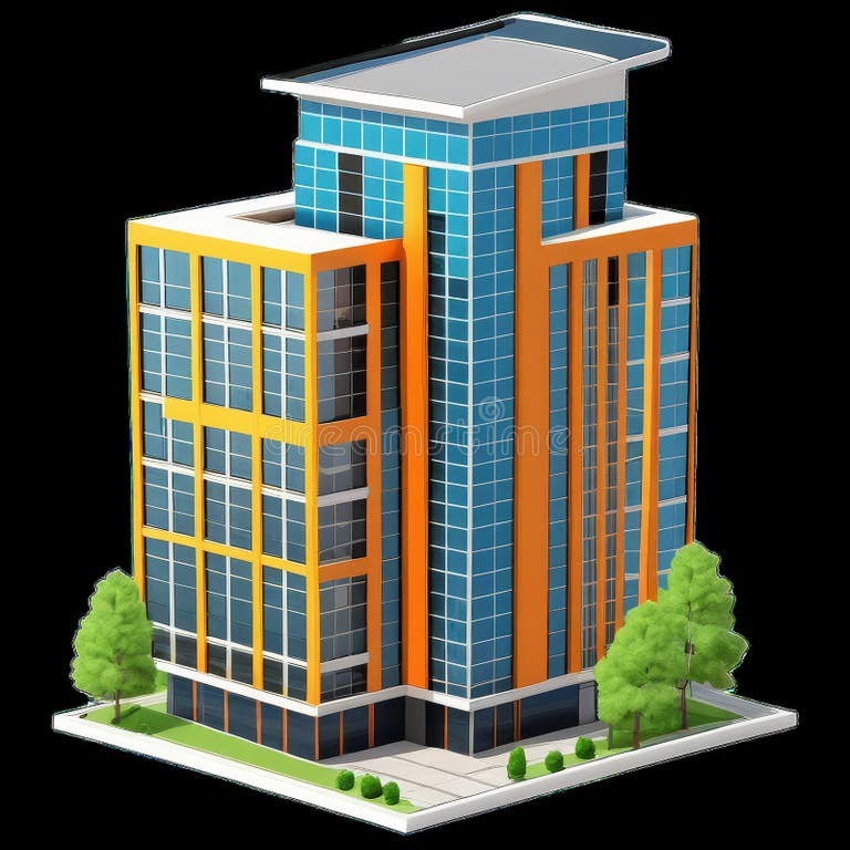 3D Virtual Building Model, AR Construction Tool, Transparent Stock ...