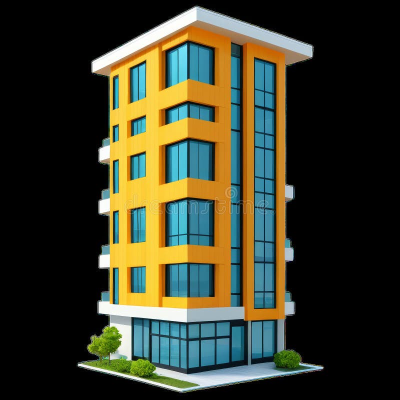 3D Virtual Building Model, AR Construction Tool, Transparent Stock ...