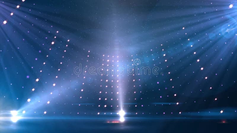 Virtual Entertainment Studio Set Background Stock Footage - Video of ...