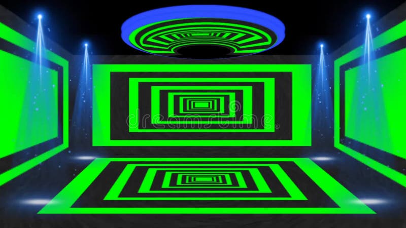Virtual Entertainment Studio Set Background Stock Video - Video of ...