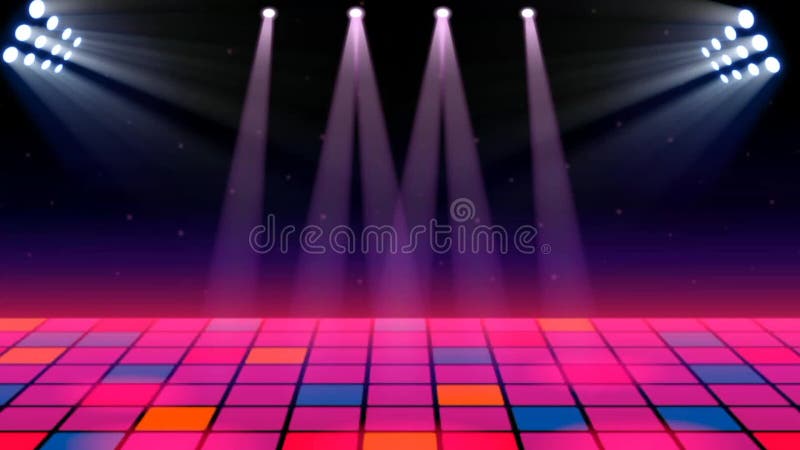 Virtual Entertainment Studio Set Background Stock Video - Video of ...
